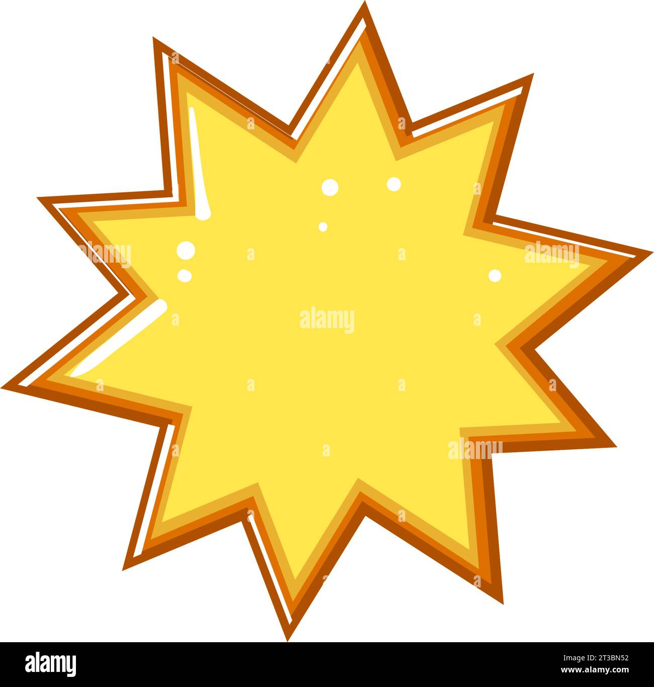 decoration star cartoon vector illustration Stock Vector Image & Art ...