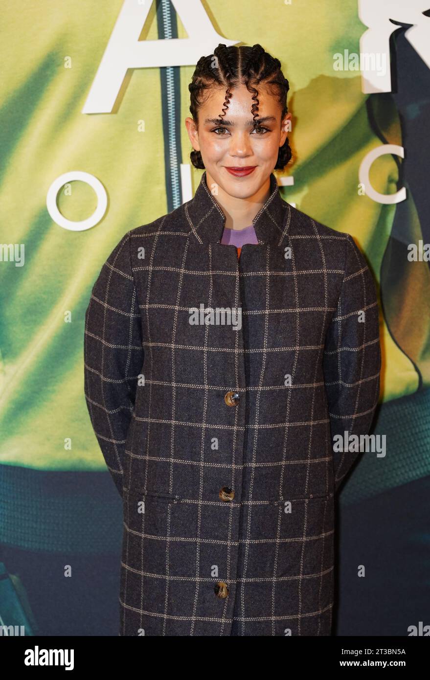 Safia Oakley-Green attends the UK premiere of season two of The Lazarus ...