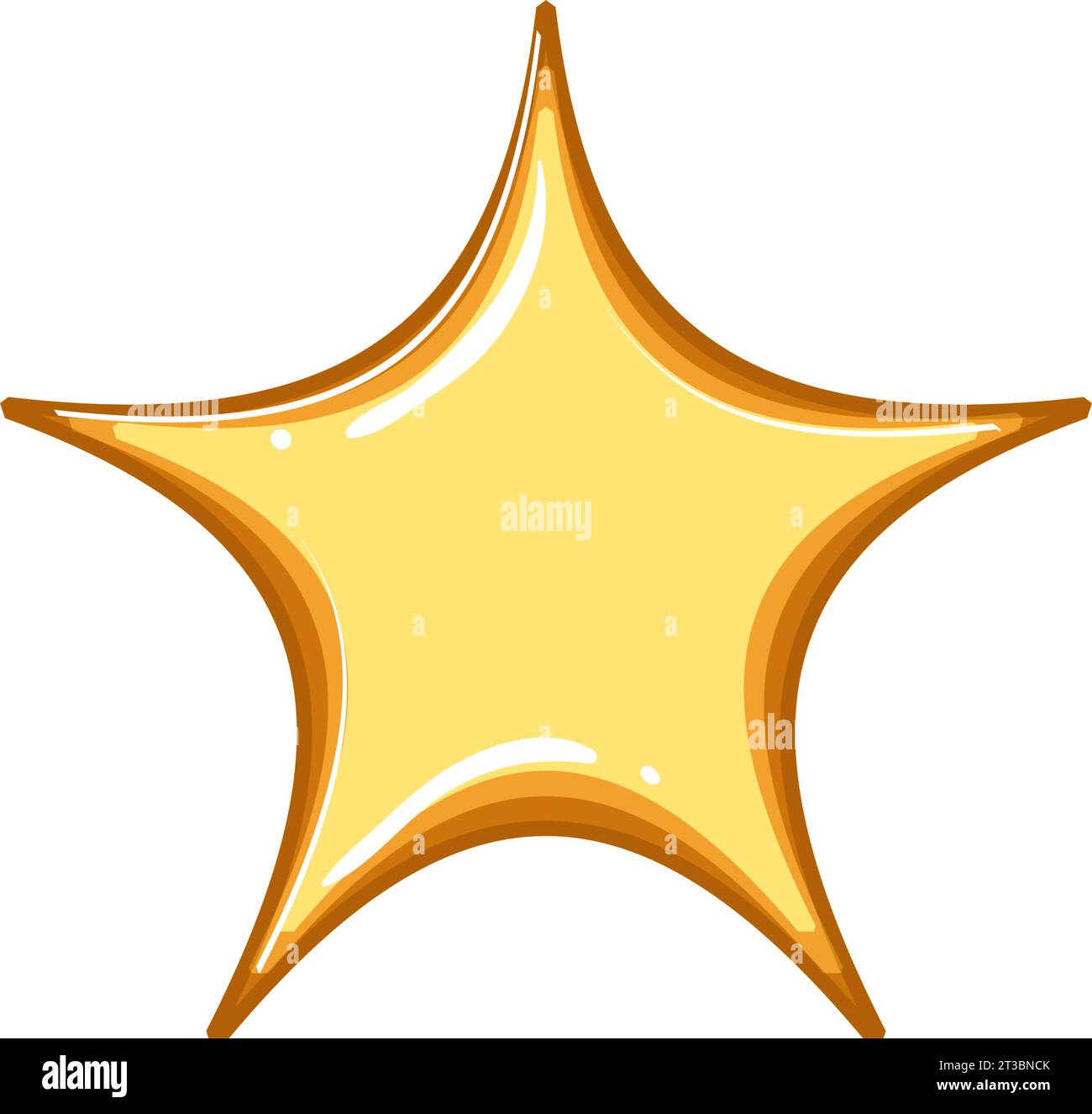 sparkle star cartoon vector illustration Stock Vector Image & Art - Alamy