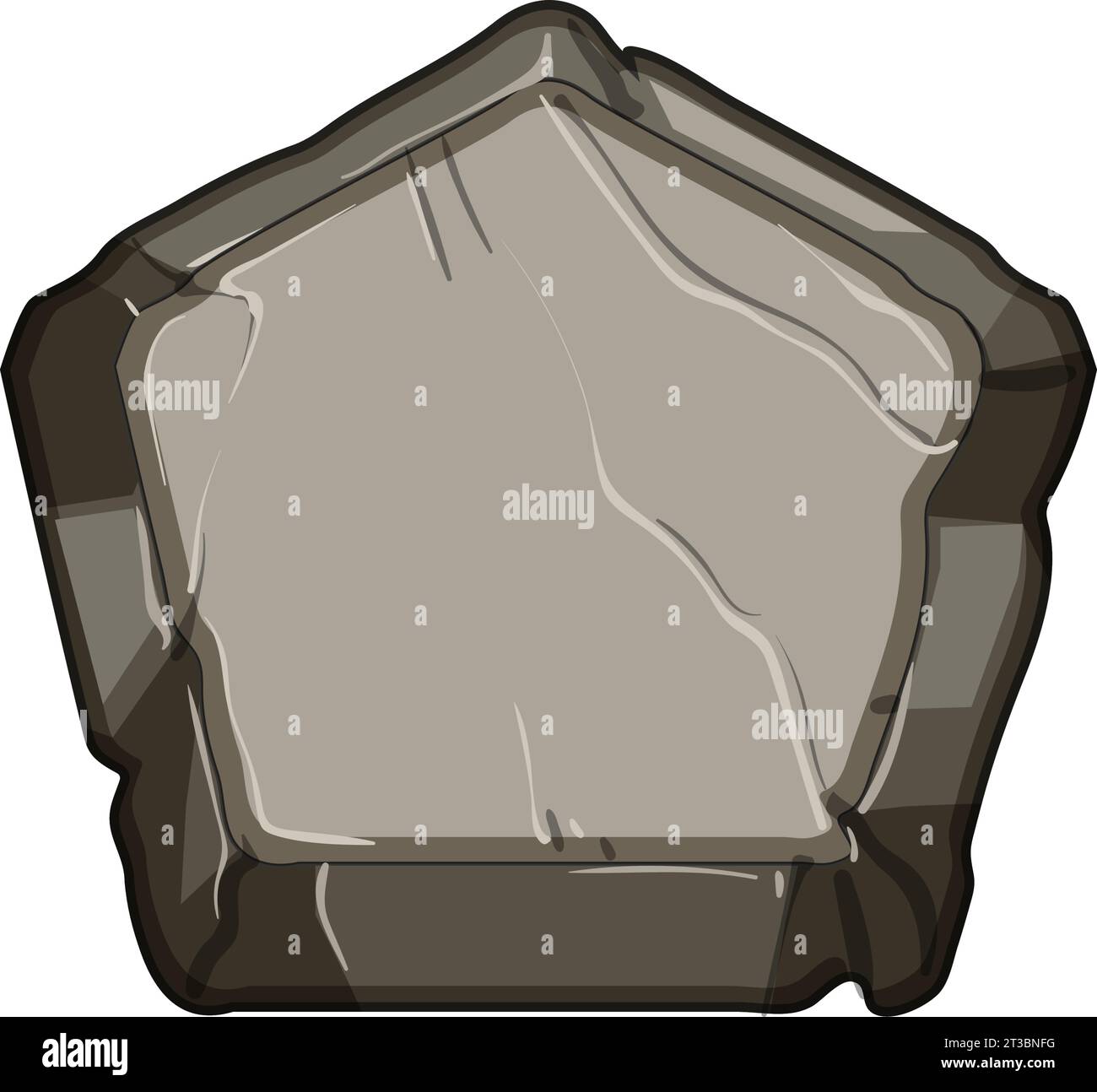 game stone button cartoon vector illustration Stock Vector Image & Art ...