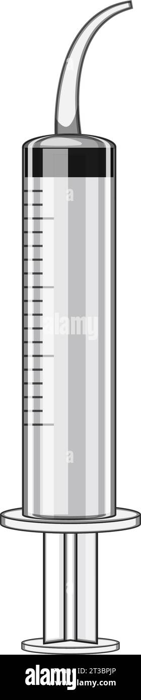 treatment syringe cartoon vector illustration Stock Vector Image & Art ...