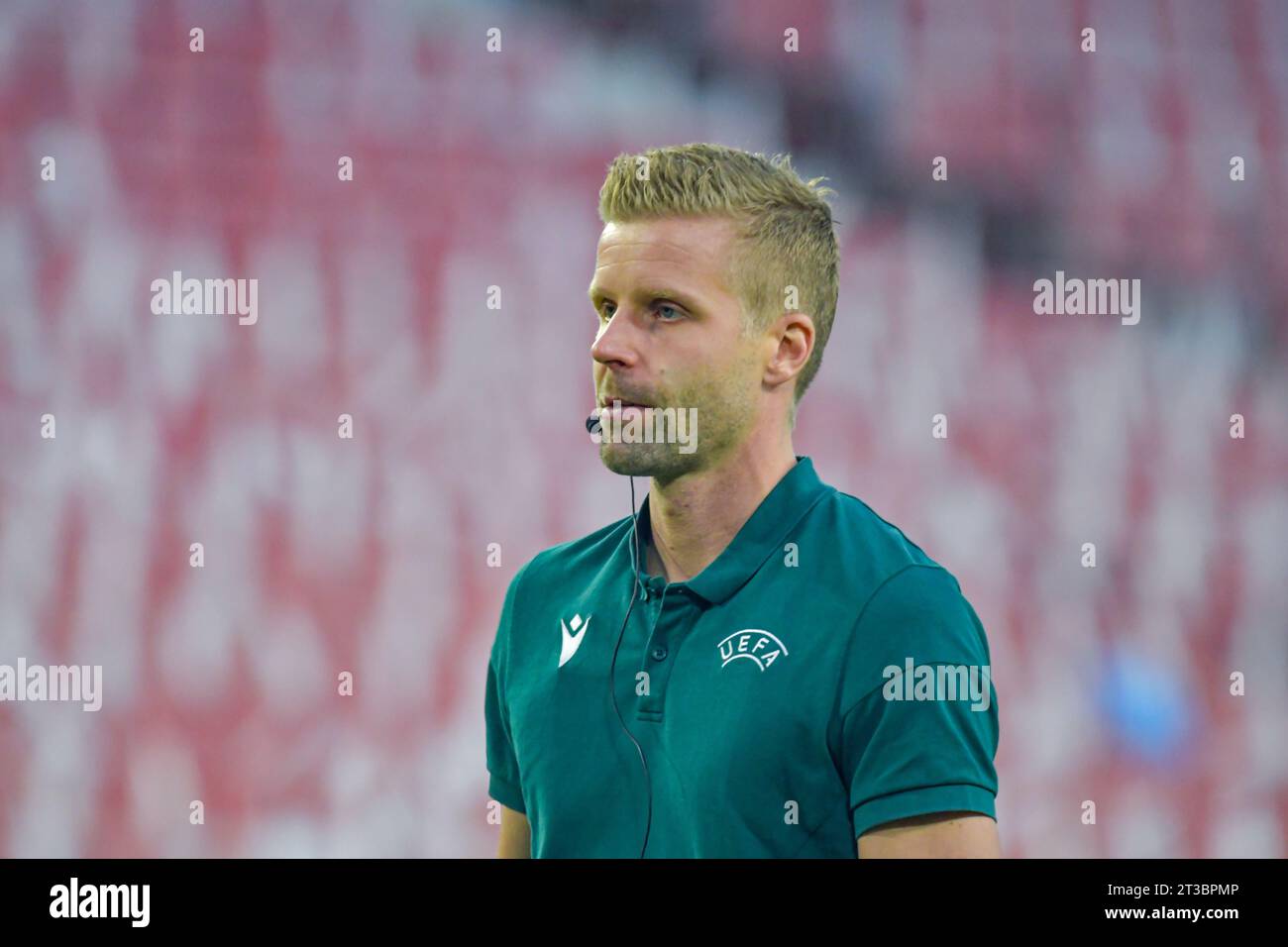 Glenn Nyberg before the UEFA Champions League match Sevilla vs Arsenal ...