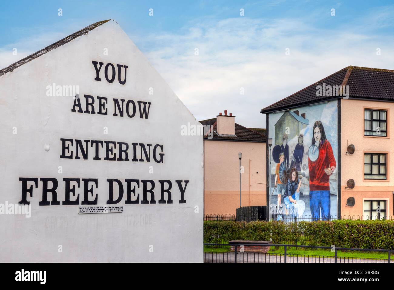 The murals of Derry, Northern Ireland, are a unique and powerful form ...