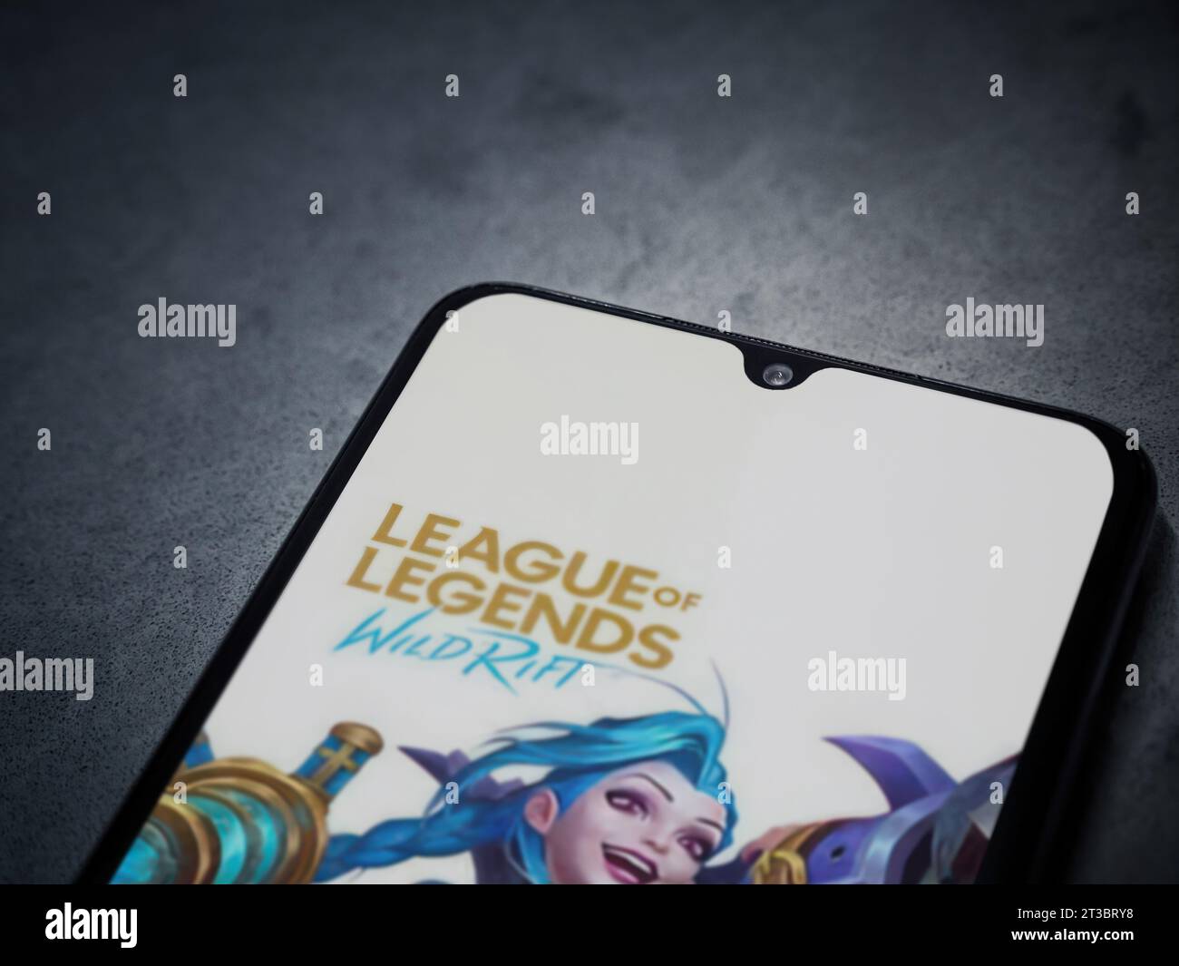 Lod, Israel - July 16,2023: League of Legends - Wild Rift app launch ...