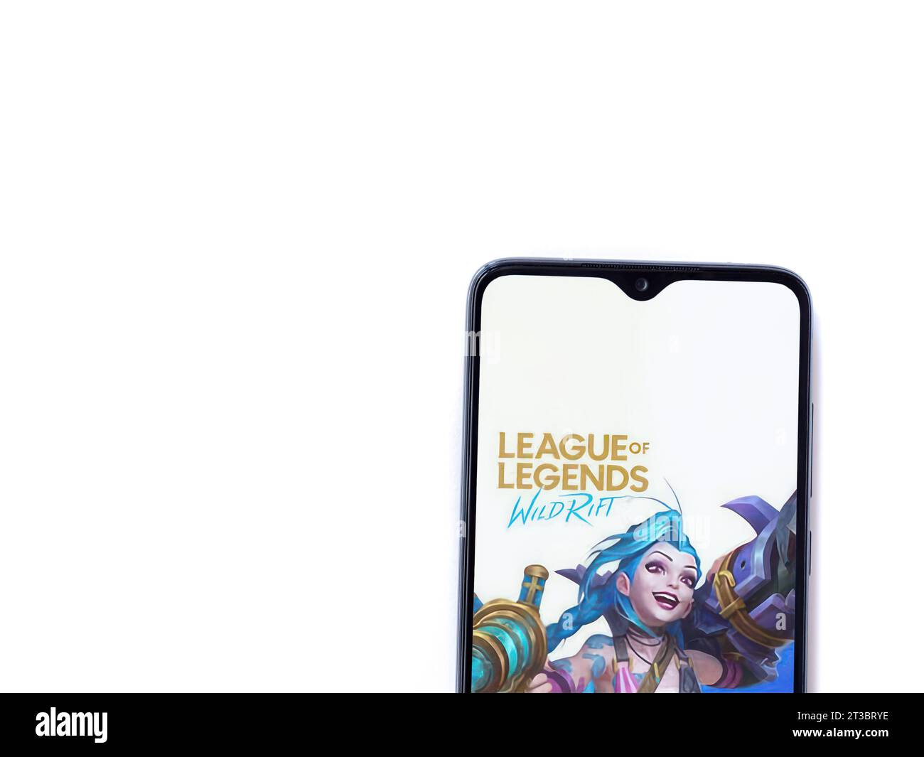 Lod, Israel - July 16,2023: League of Legends - Wild Rift app launch ...