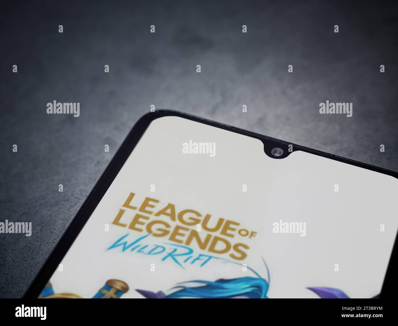 Lod, Israel - July 16,2023: League of Legends - Wild Rift app launch ...