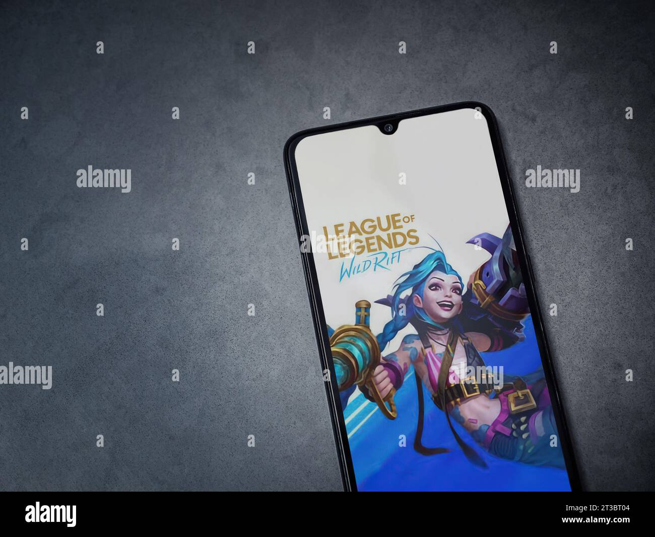 Lod, Israel - July 16,2023: League of Legends - Wild Rift app launch ...