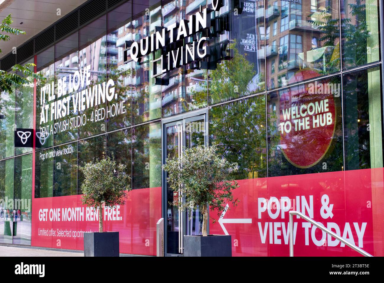 Quintain Living sales office, Wembley Park, Borough of Brent, London ...