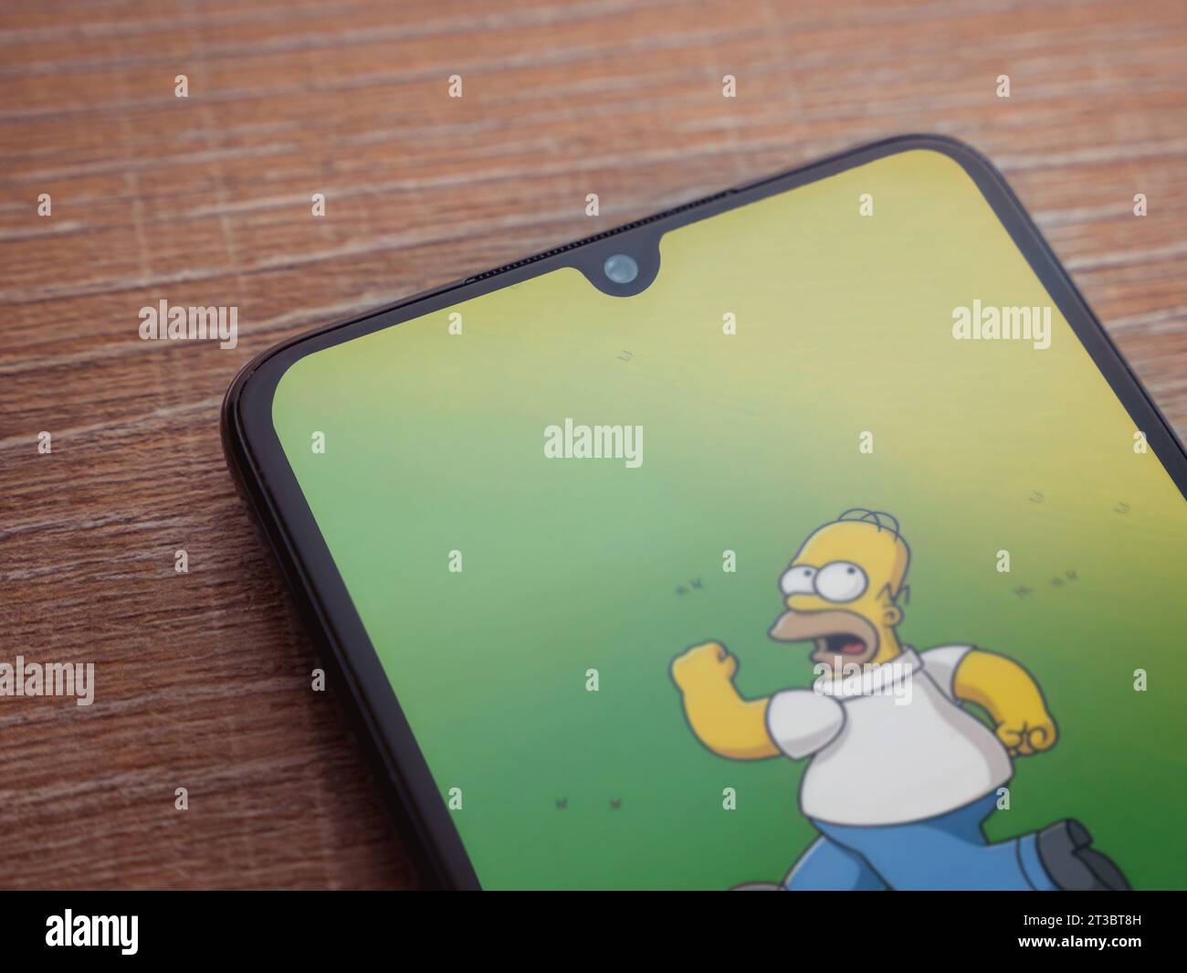 Simpsons logo hi-res stock photography and images - Alamy