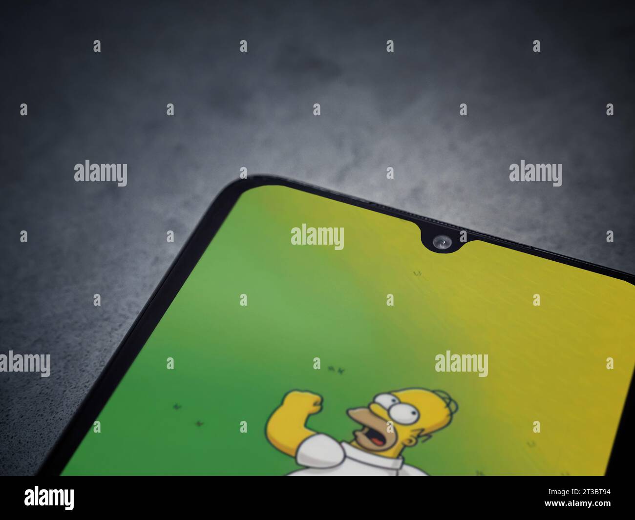 Simpsons logo hi-res stock photography and images - Alamy