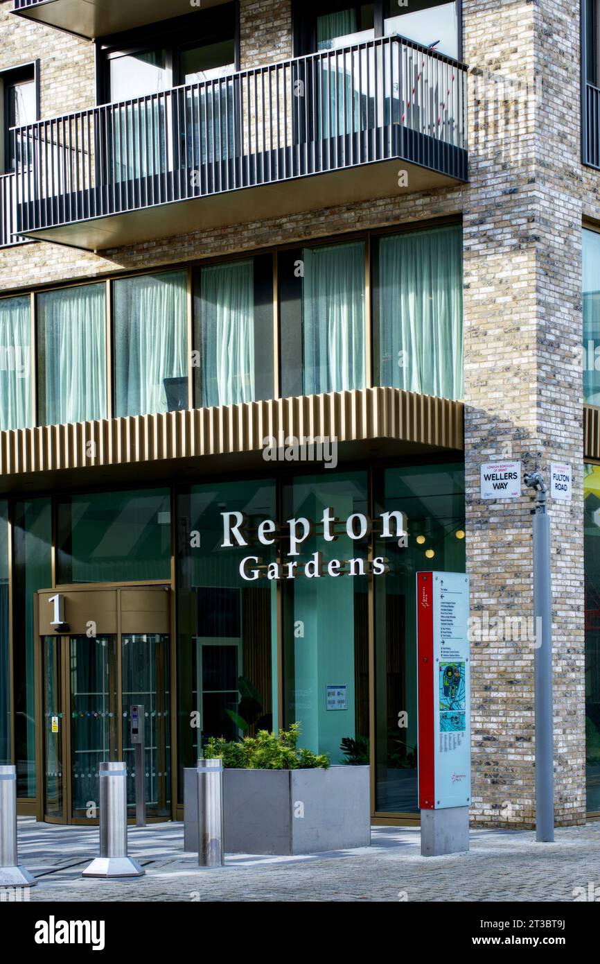 Repton Gardens apartment buildings, Wembley Park, Borough of Brent ...