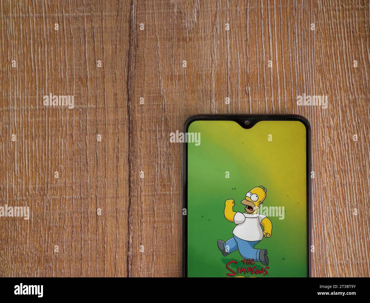 Simpsons logo hi-res stock photography and images - Alamy