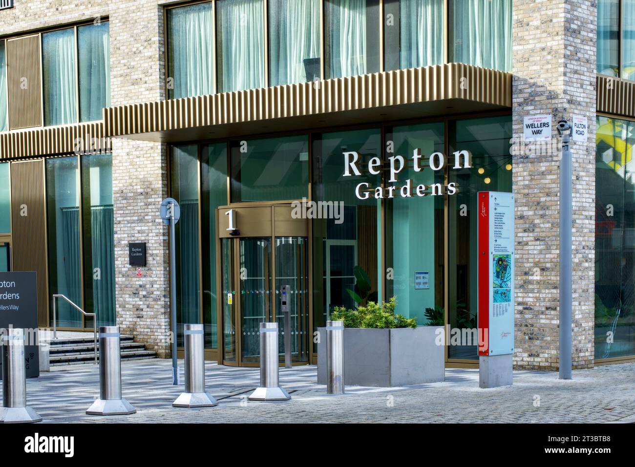 Repton Gardens apartment buildings, Wembley Park, Borough of Brent ...