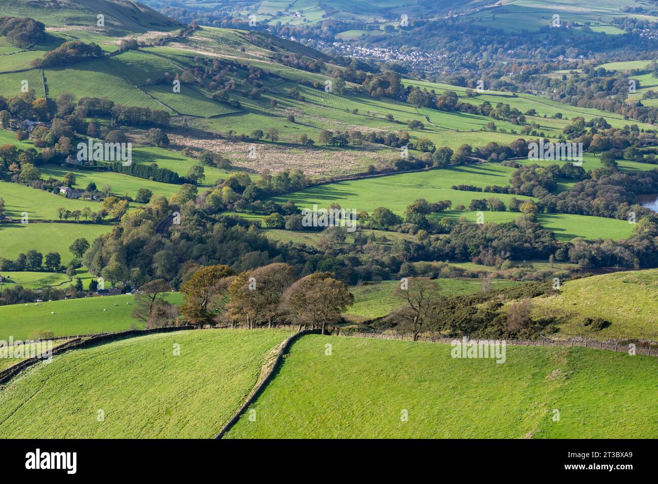 English farming landscape aerial hi-res stock photography and images ...