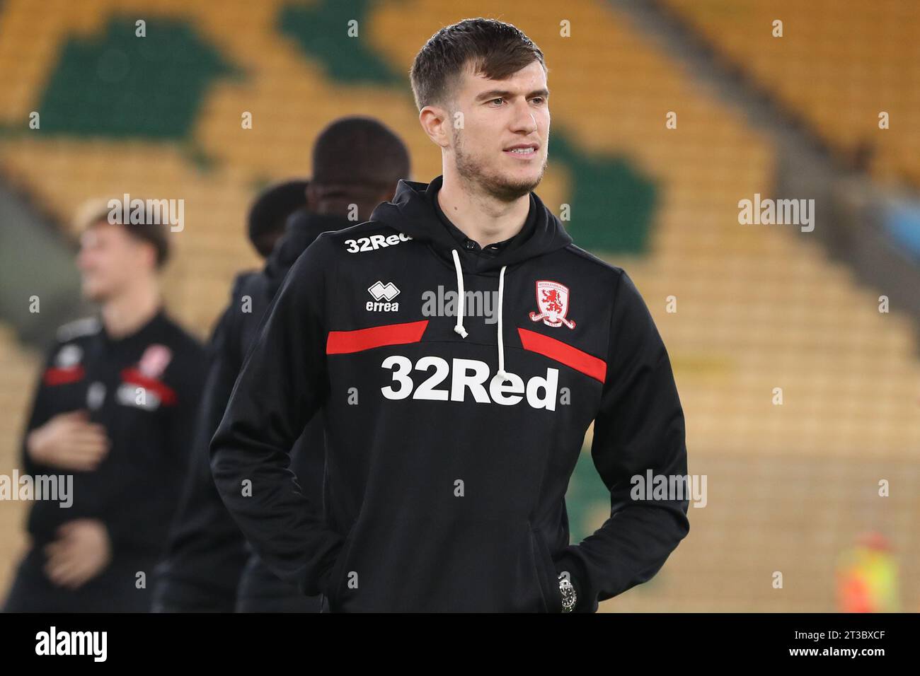 Dael Fry of Middlesbrough during the Sky Bet Championship match Norwich ...
