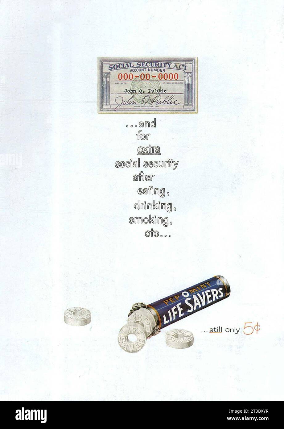 Life savers ads hi-res stock photography and images - Alamy
