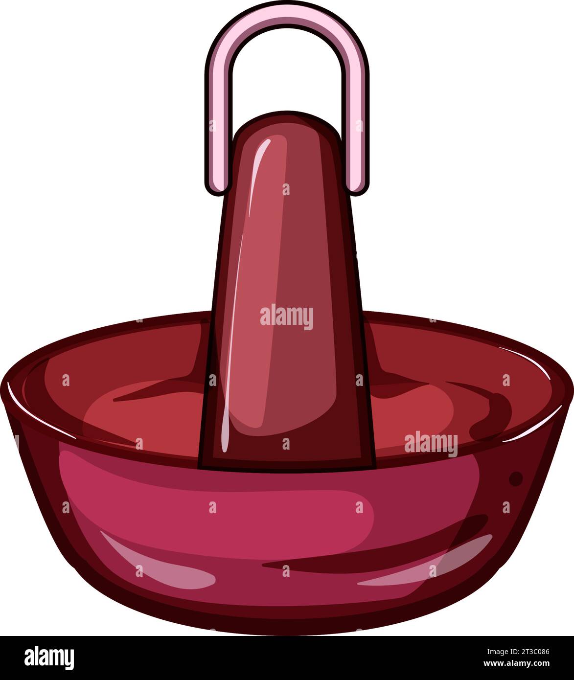 sea boat anchor cartoon vector illustration Stock Vector Image & Art ...