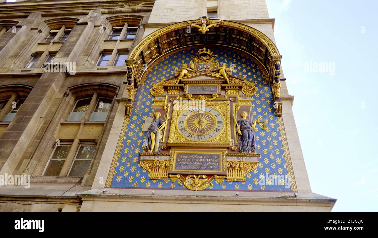 Clock Tower of the Palais de la Cite - CITY OF PARIS, FRANCE ...