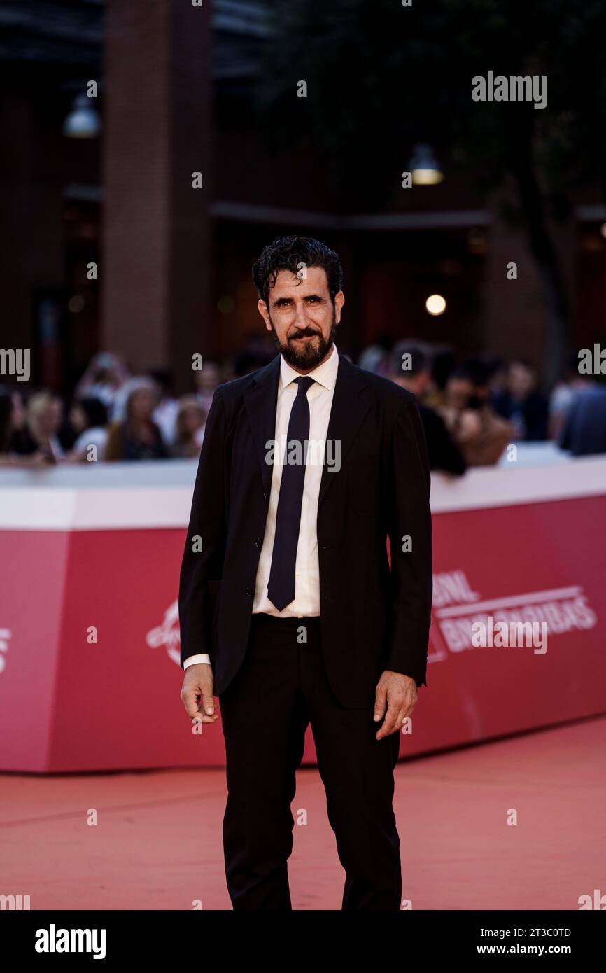 ROME, ITALY - OCTOBER 23: Luca Angeletti attends a red carpet for the ...