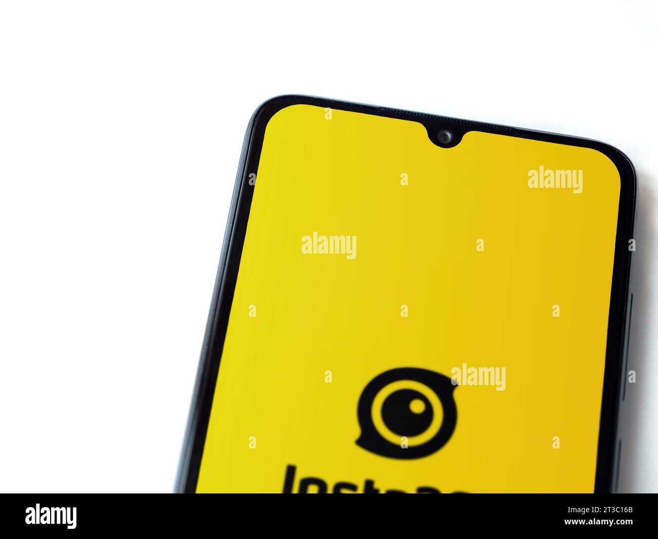 Lod, Israel - July 16,2023: Insta360 app launch screen on smartphone on ...