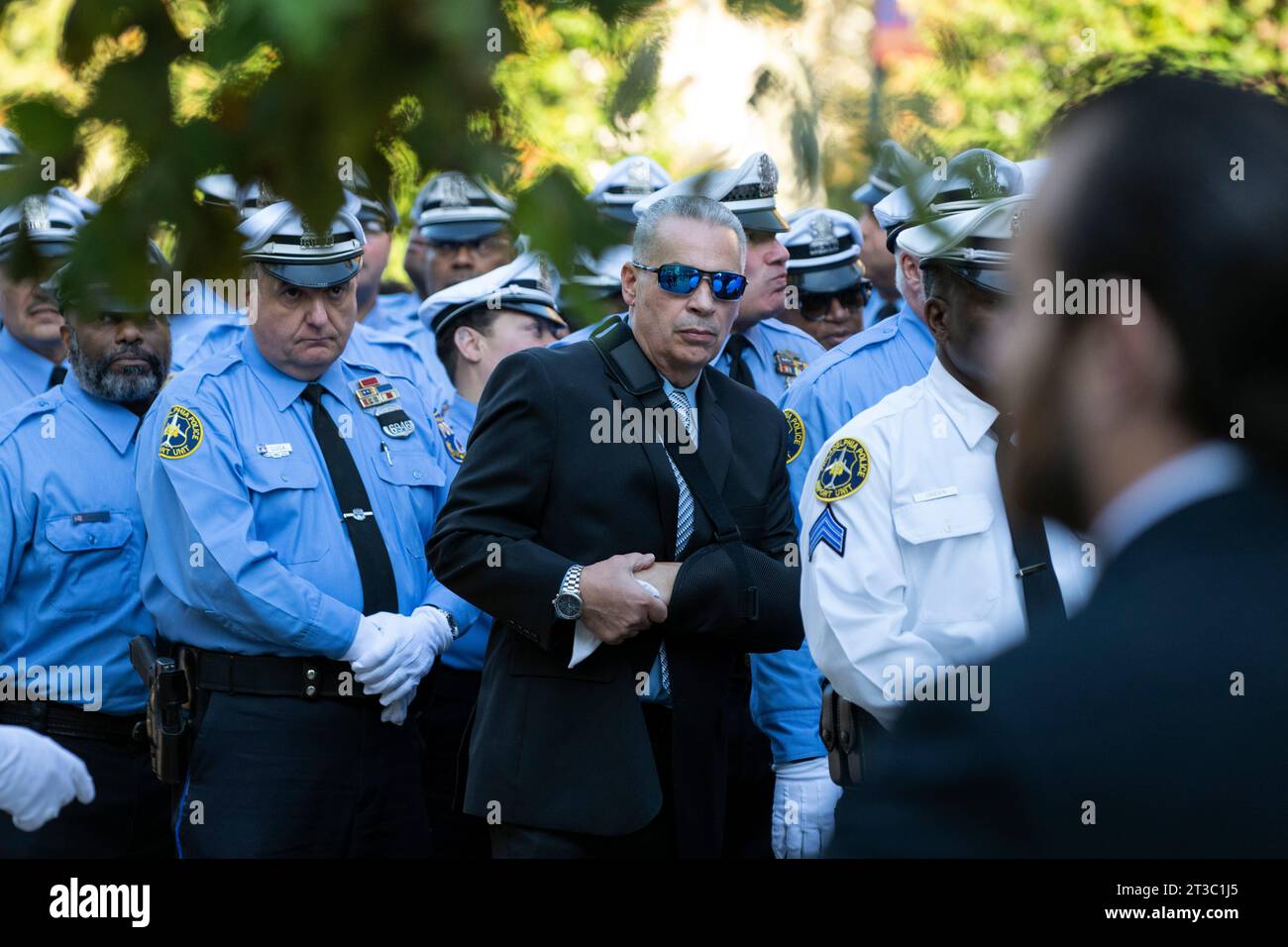 Officer Raul Ortiz, who was wounded in the incident where officer ...