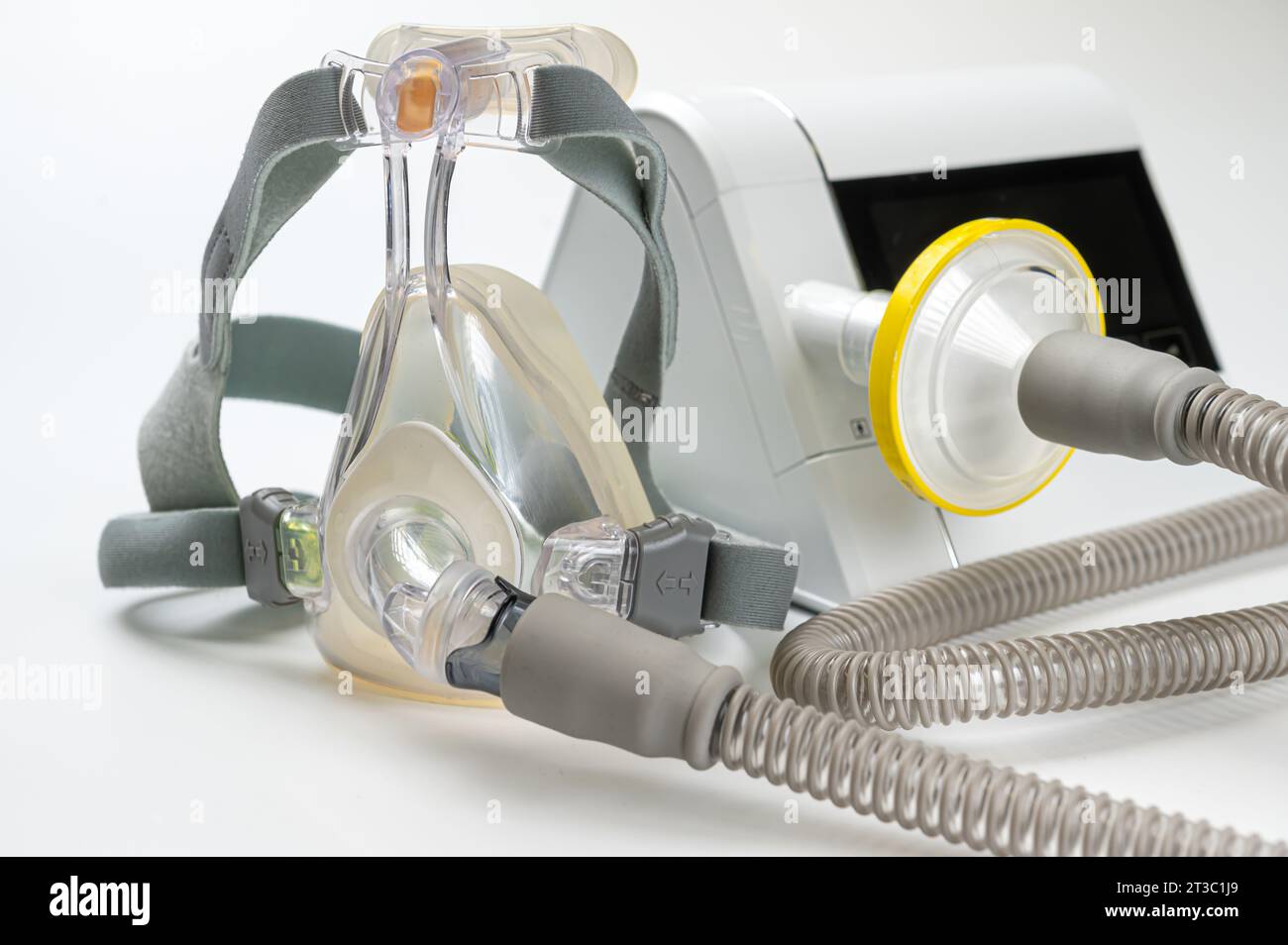 Continuous positive airway pressure system includes of CPAP machine ...