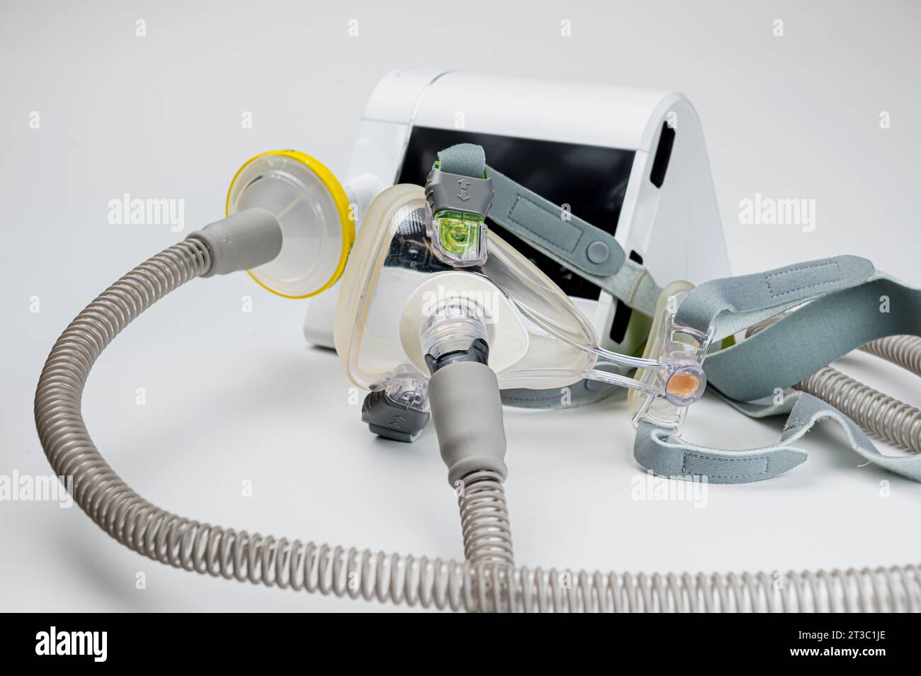 Continuous positive airway pressure system includes of CPAP machine ...