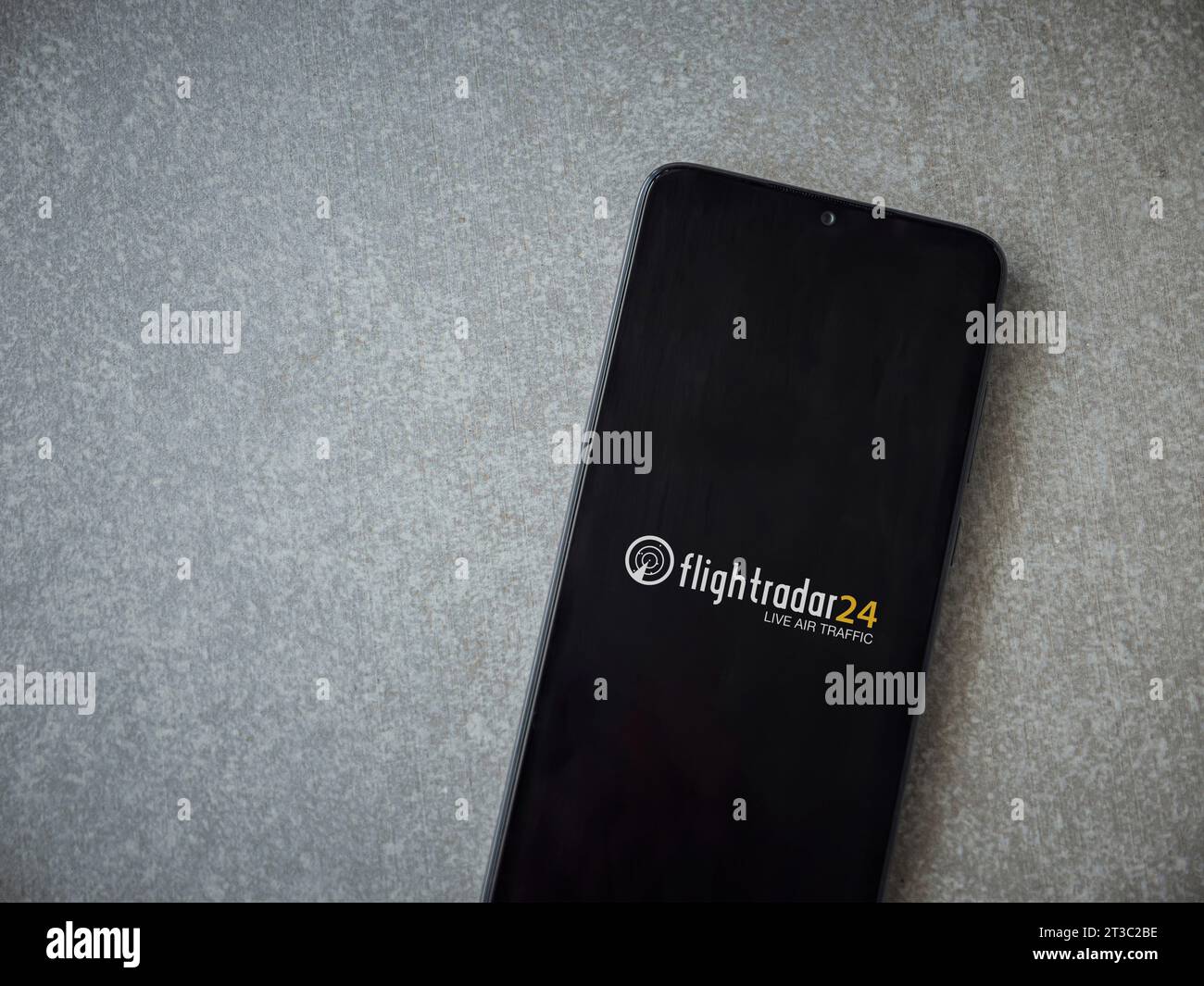 Lod, Israel - July 16,2023: Flightradar24 Flight Tracker app launch ...