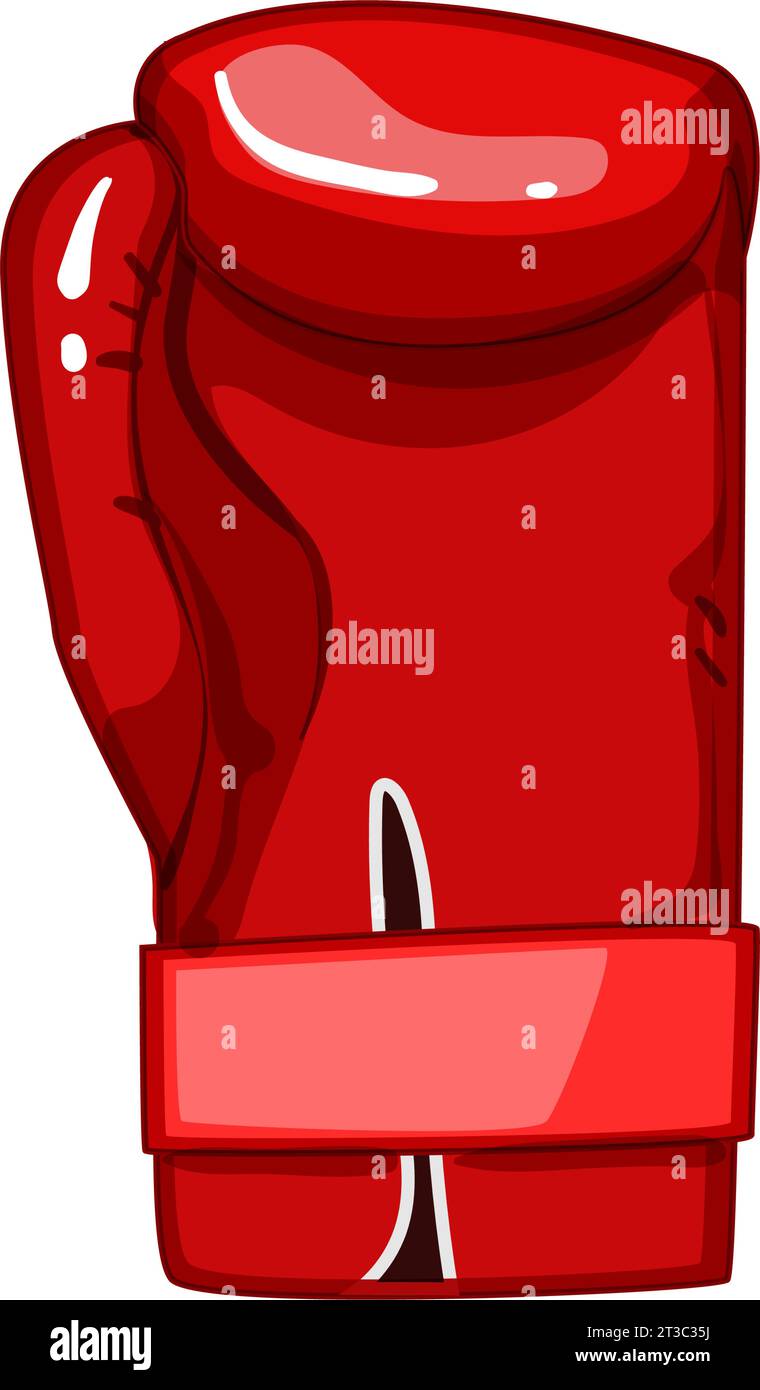 fist boxing gloves cartoon vector illustration Stock Vector Image & Art ...