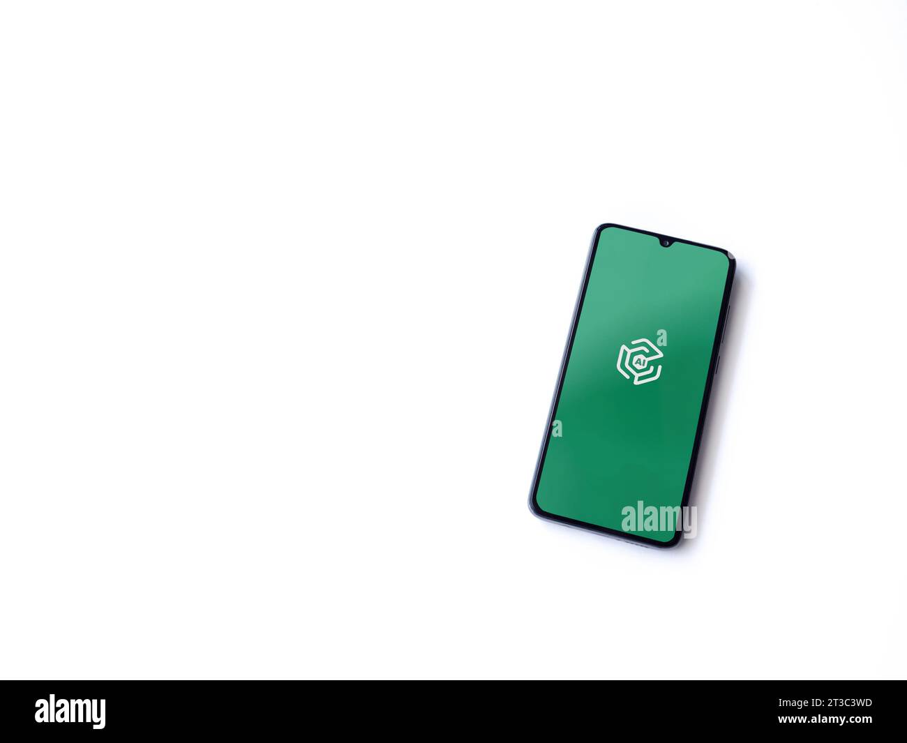Lod, Israel - July 16,2023: Adam Ai app launch screen on smartphone on ...