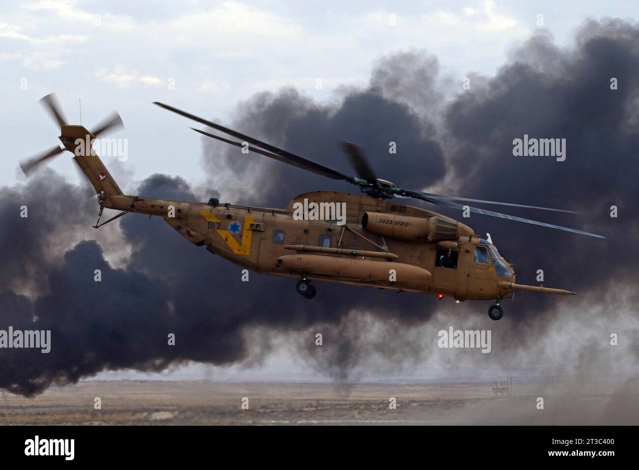 Israeli Air Force CH-53 Yasur 2025 during a tactical display at ...