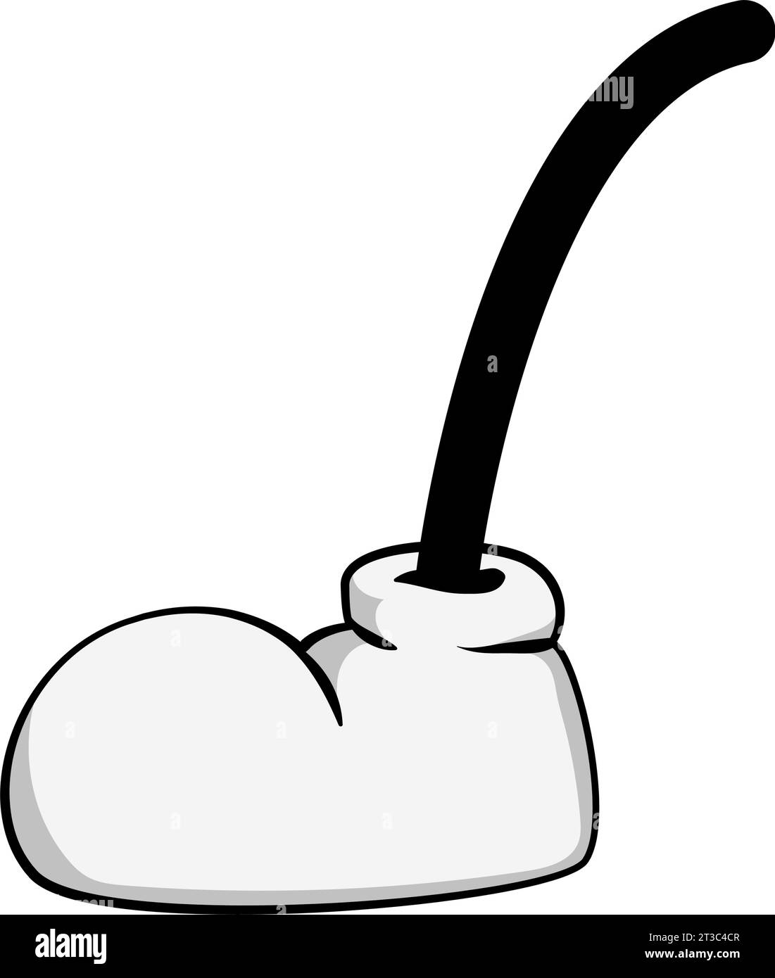 mascot cartoon leg cartoon vector illustration Stock Vector Image & Art ...