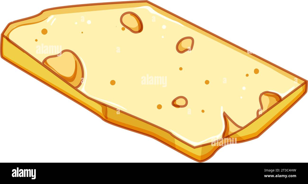 slice cheese cartoon vector illustration Stock Vector Image & Art - Alamy