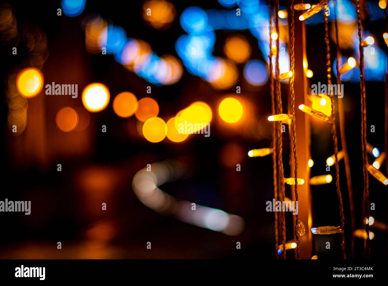 Close up flicker colored lights hi-res stock photography and images - Alamy