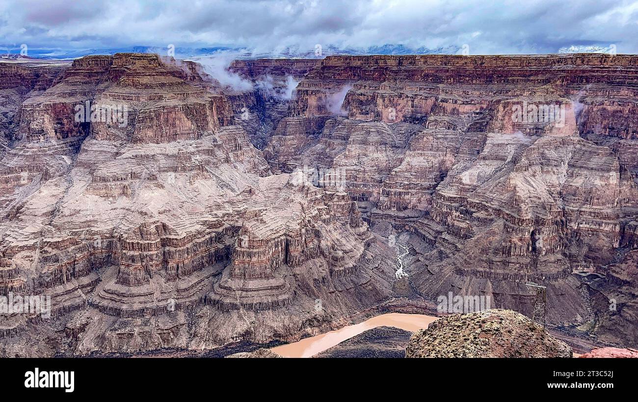 The famous Guano Point in the Colorado Canyon National Park, on the ...