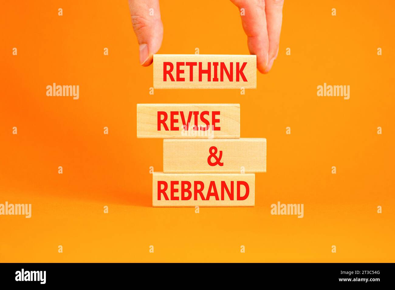 Rethink revise rebrand symbol. Concept word Rethink Revise and Rebrand ...