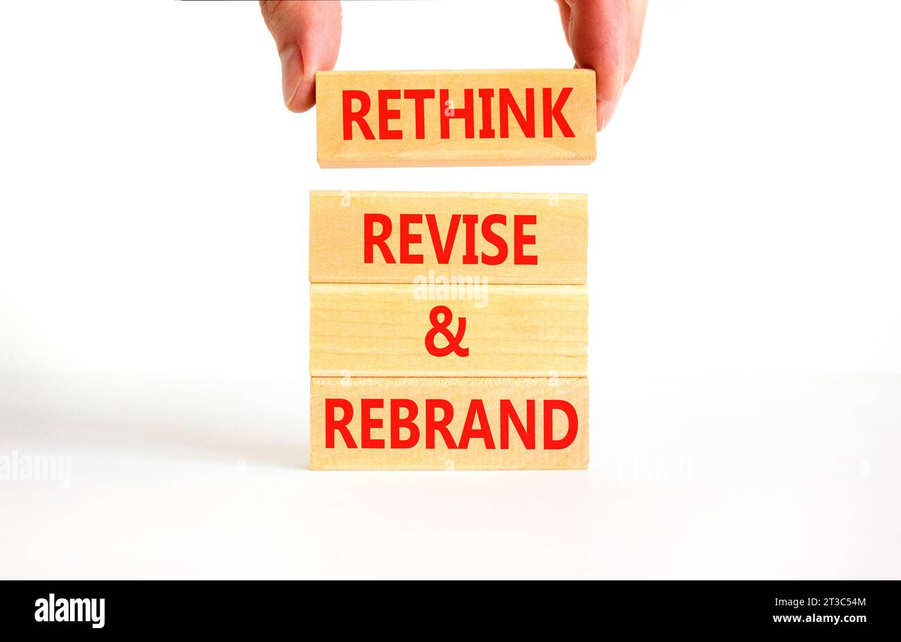 Rethink revise rebrand symbol. Concept word Rethink Revise and Rebrand ...