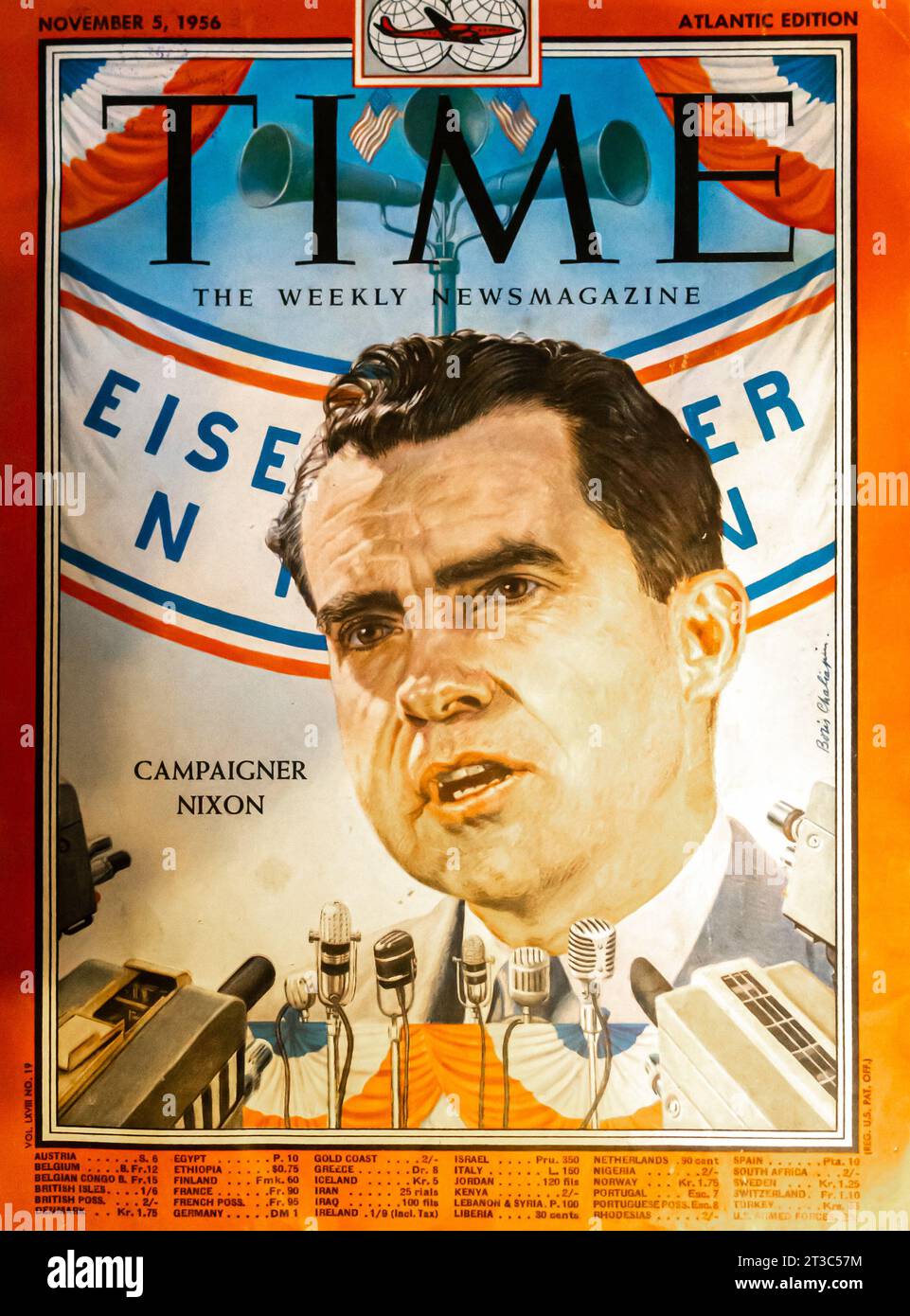 Time magazine cover 1950's hi-res stock photography and images - Alamy