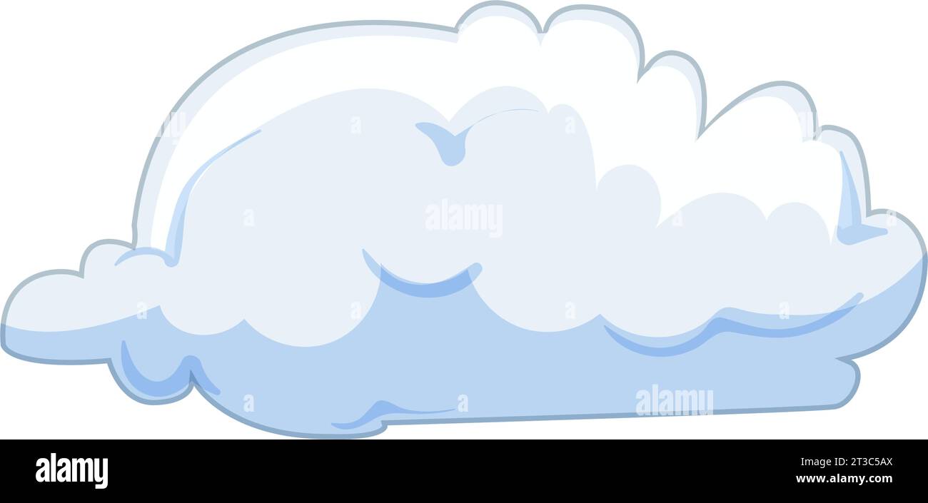 environment cloud cartoon vector illustration Stock Vector Image & Art ...