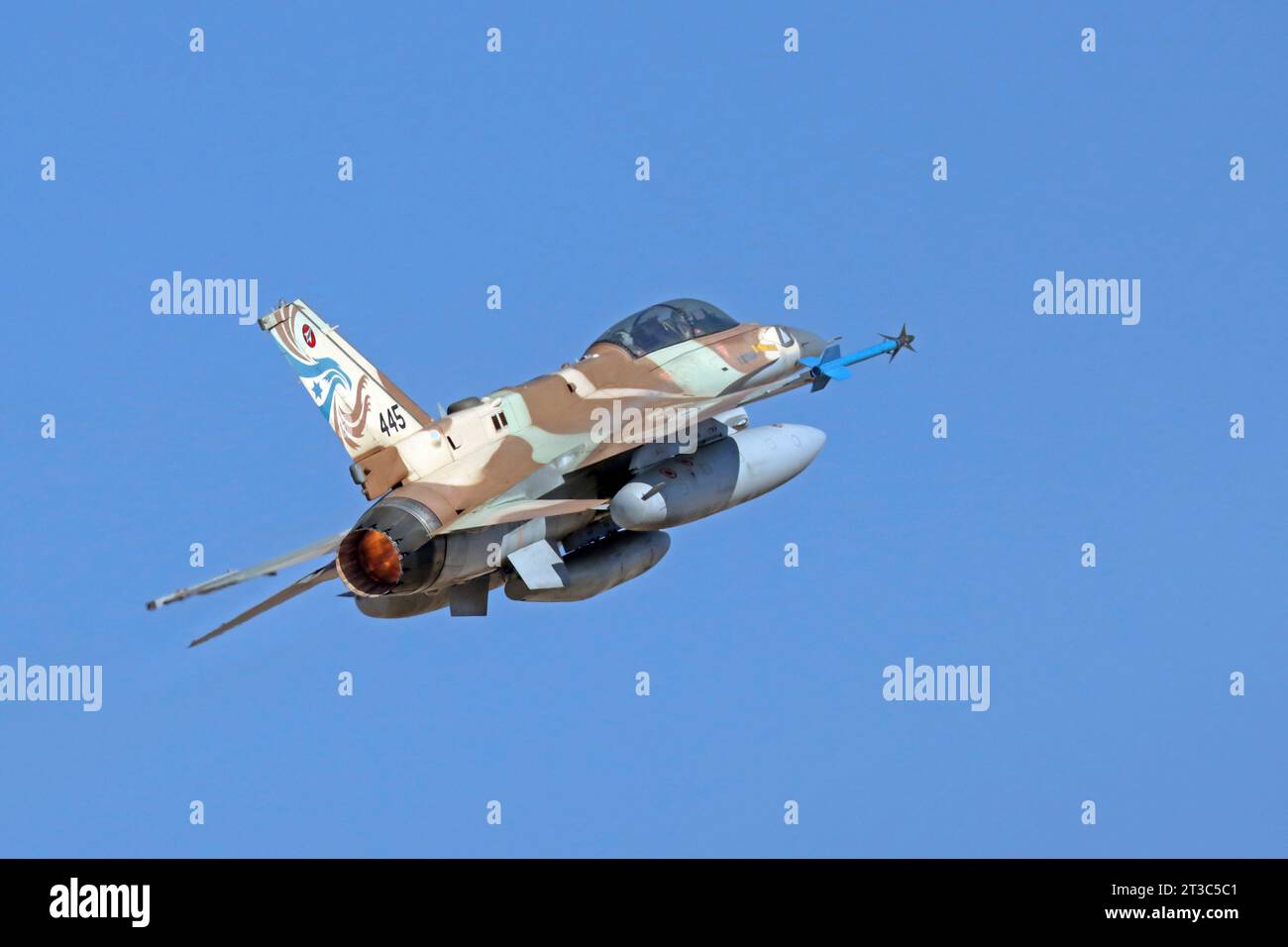 Israeli Air Force F-16I Sufa in flight Stock Photo - Alamy