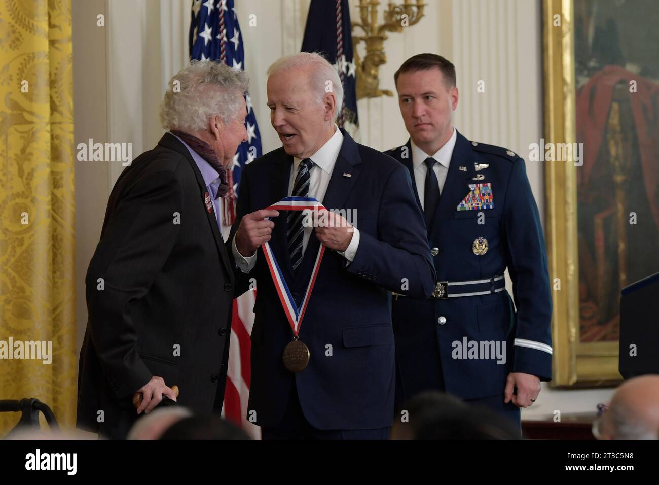 Washington, USA. 24th Oct, 2023. US President Joe Biden awarded with ...