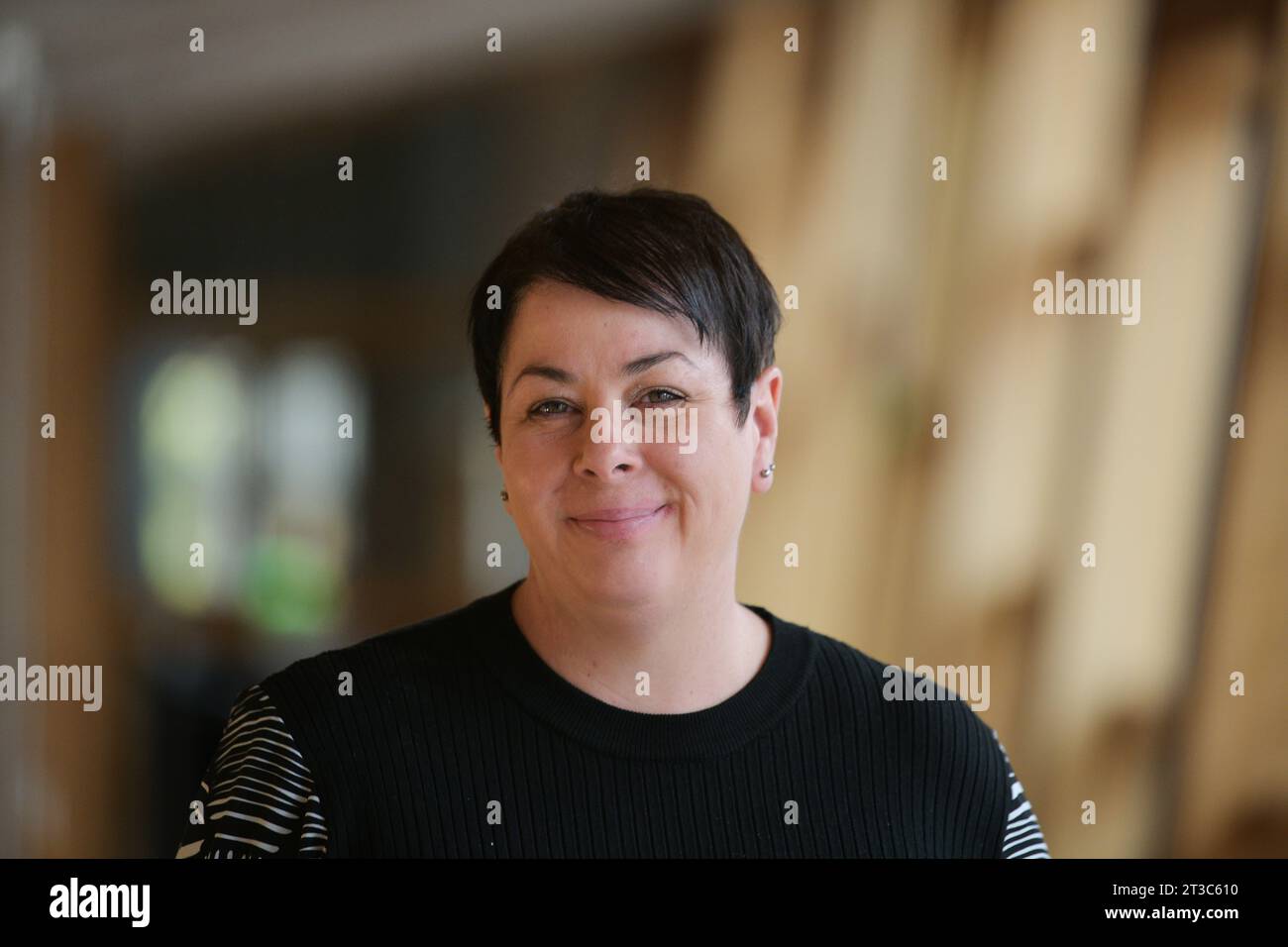 Edinburgh Scotland, UK 24 October 2023. Elena Whitham MSP at the ...