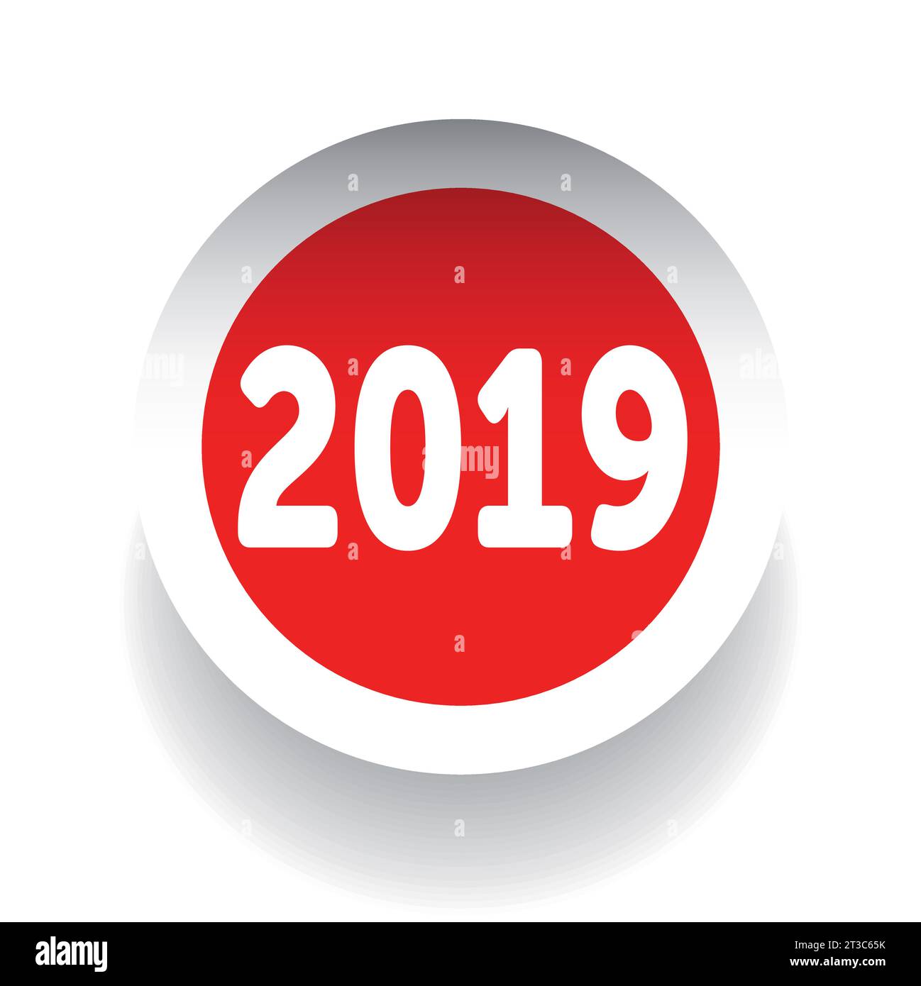 2019 red label Stock Vector Image & Art - Alamy