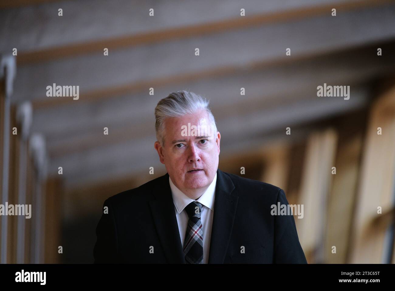Edinburgh Scotland, UK 24 October 2023. George Adam MSP at the Scottish ...
