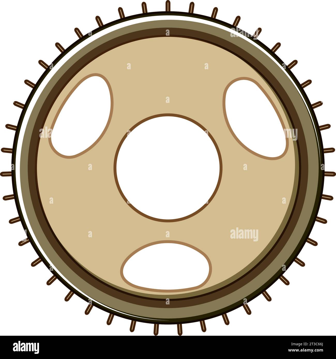circle gear cartoon vector illustration Stock Vector Image & Art - Alamy