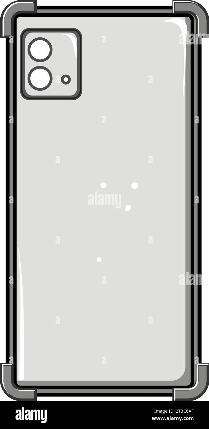 technology phone box cartoon vector illustration Stock Vector Image ...