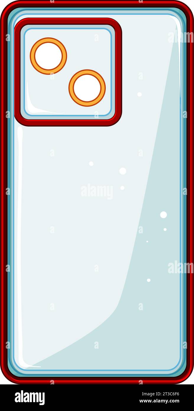 communication phone box cartoon vector illustration Stock Vector Image ...