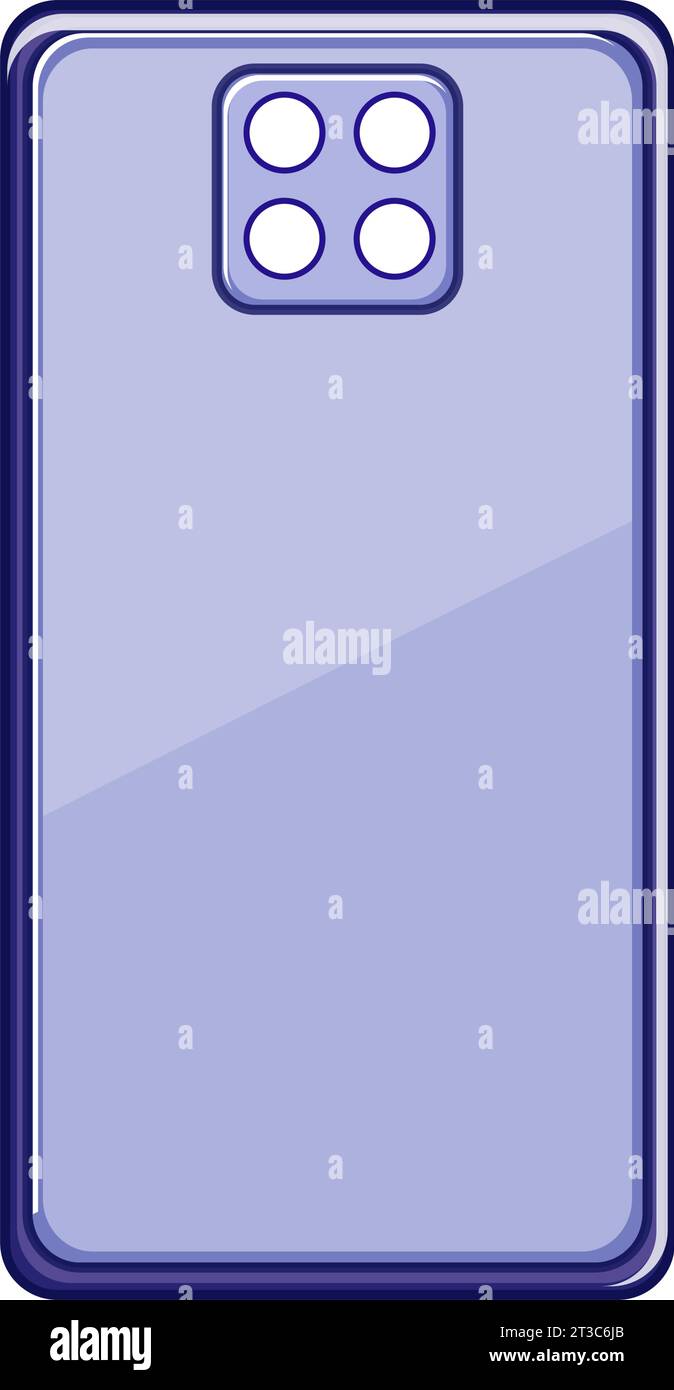mobile phone box cartoon vector illustration Stock Vector Image & Art ...
