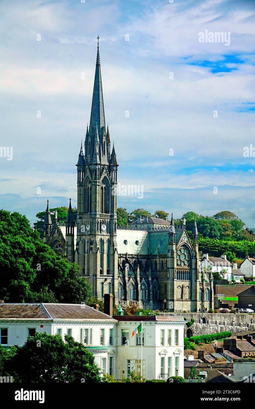 Cobh County Cork St. Colman's Cathedral Republic of Ireland Stock Photo ...