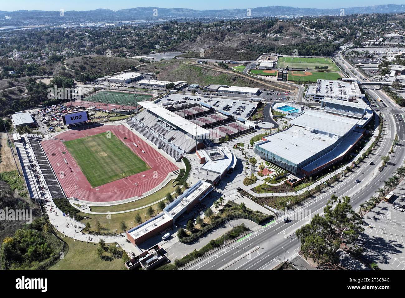 Tennis facility hilmer lodge stadium at mt hi-res stock photography and ...